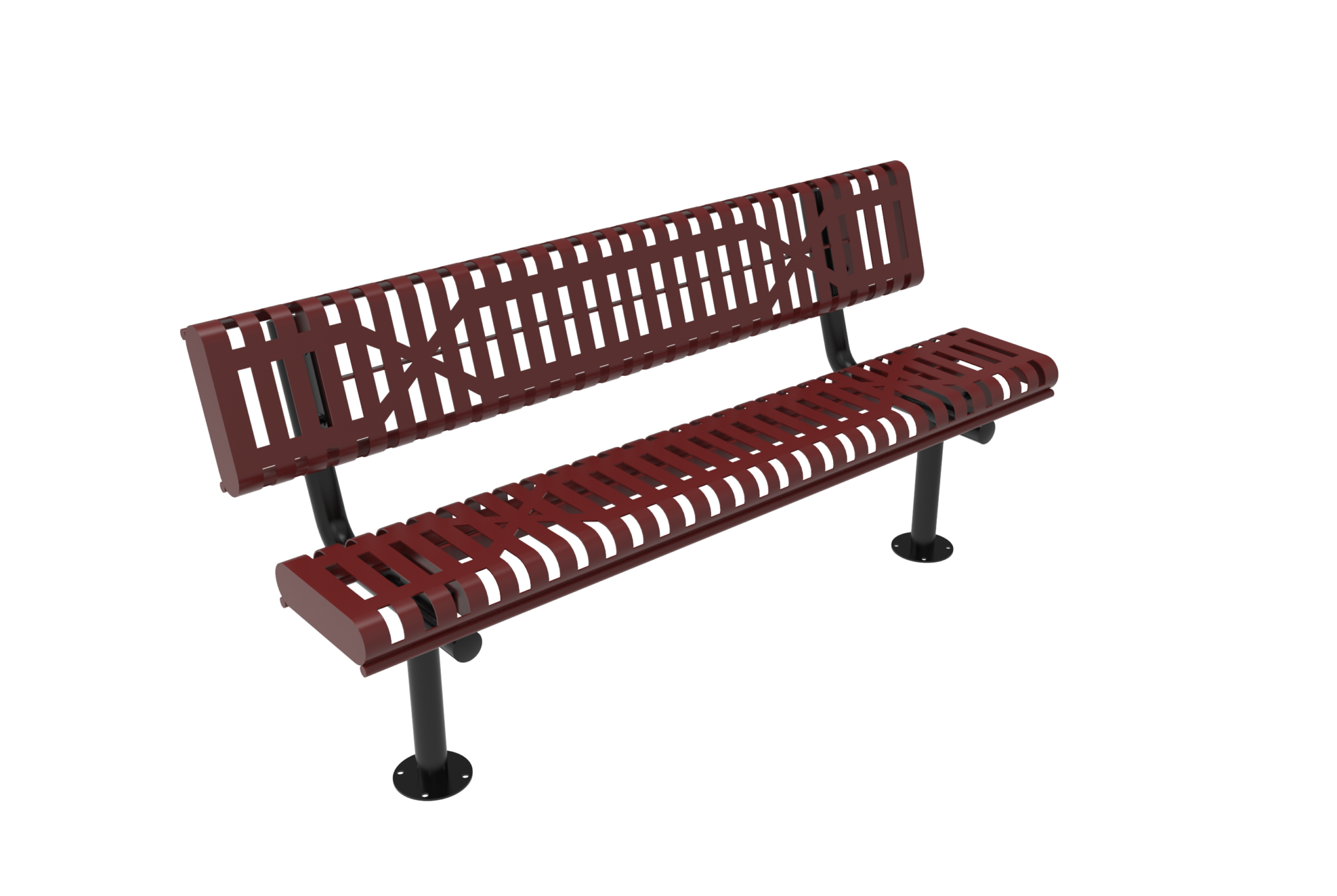 Rolled Bench w/ Backrest - MyTCoat Commercial Furniture